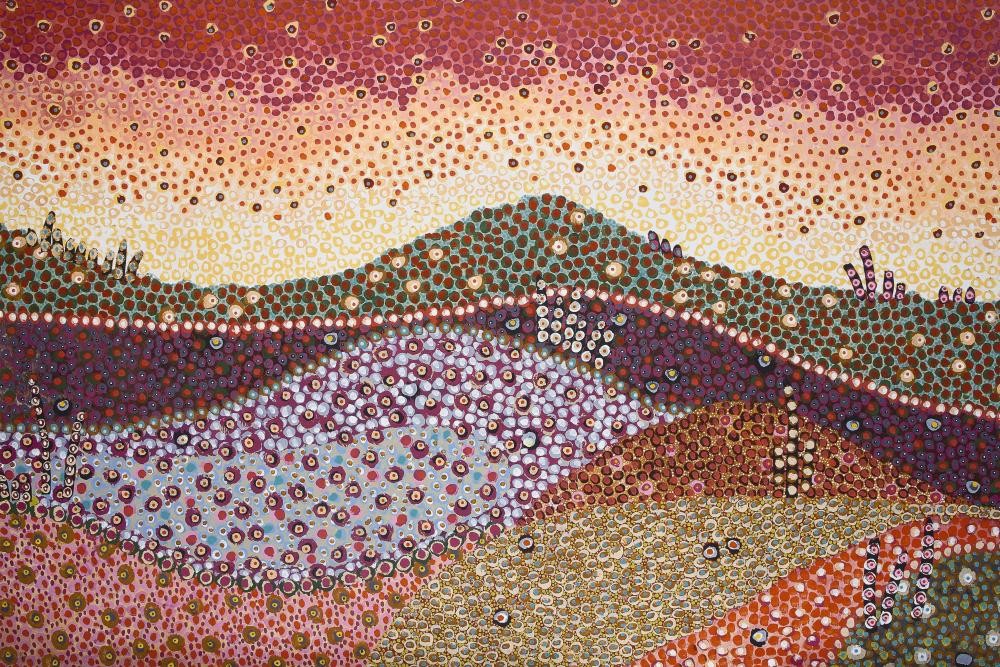 Danielle Mate Sullivan. 1978-. Australia (Aboriginal) - Works in Past Sales
