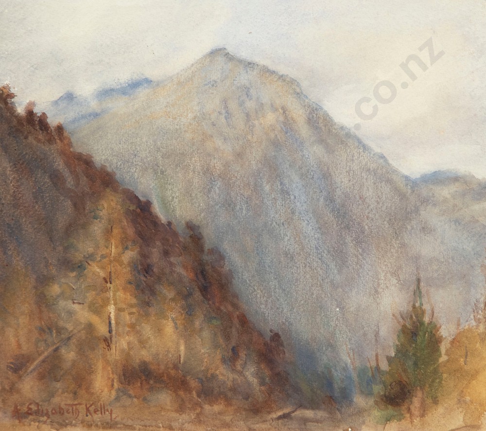 Annie Elizabeth Kelly. 1877-1946 New Zealand - Works in Past Sales