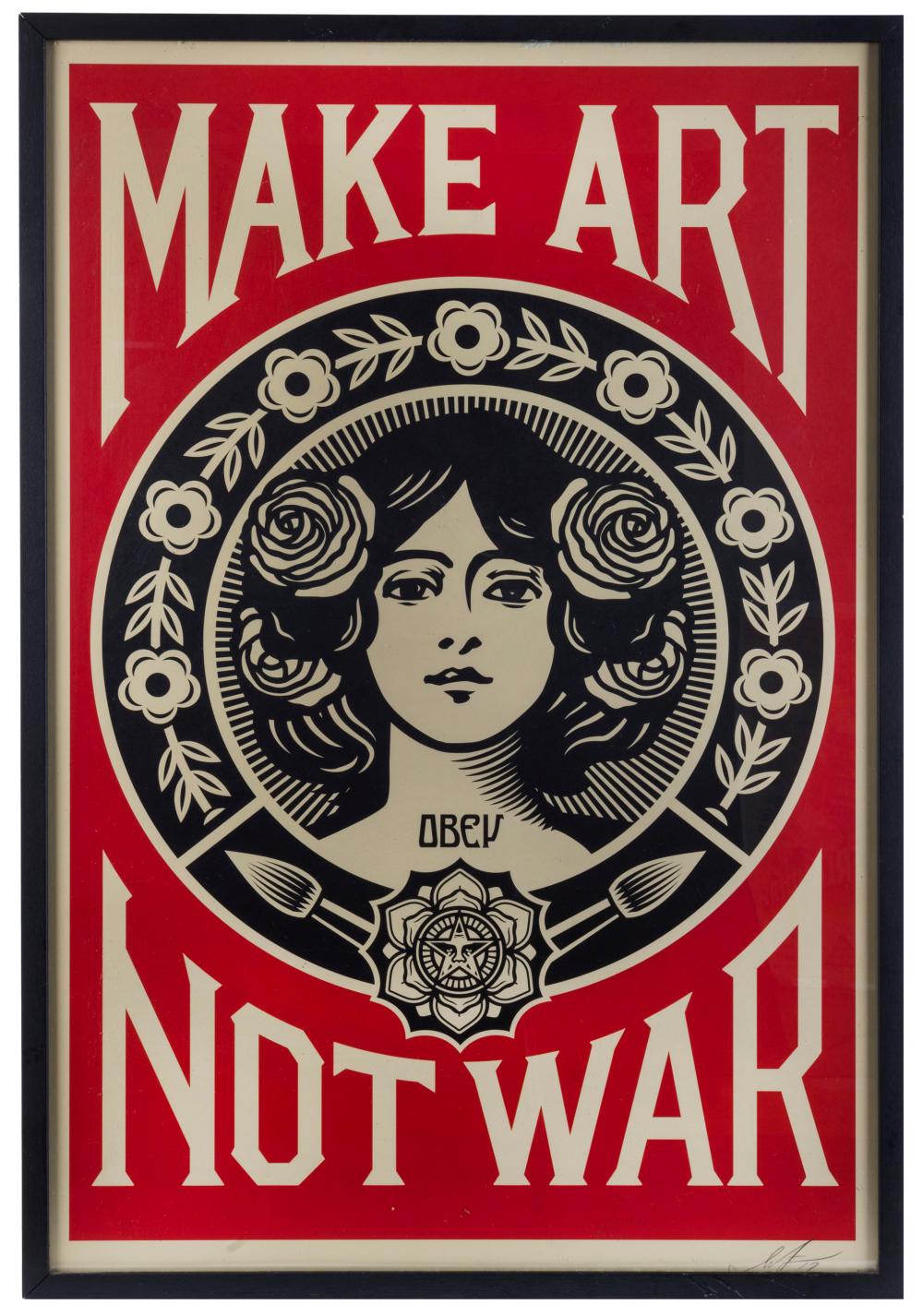 Frank Shepard Fairey. 1970-. - Works in Past Sales
