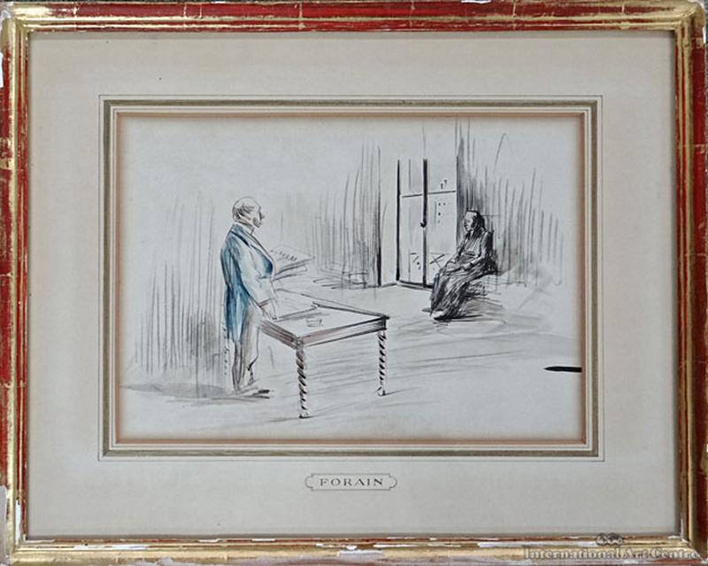 Jean-Louis Forain. 1852-1931 - Works in Past Sales