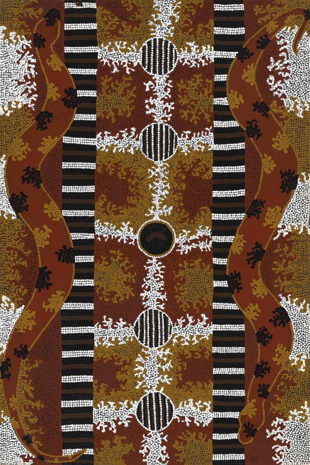 Mathew Gill Tjupurrula. 1960-. Australia - Works in Past Sales