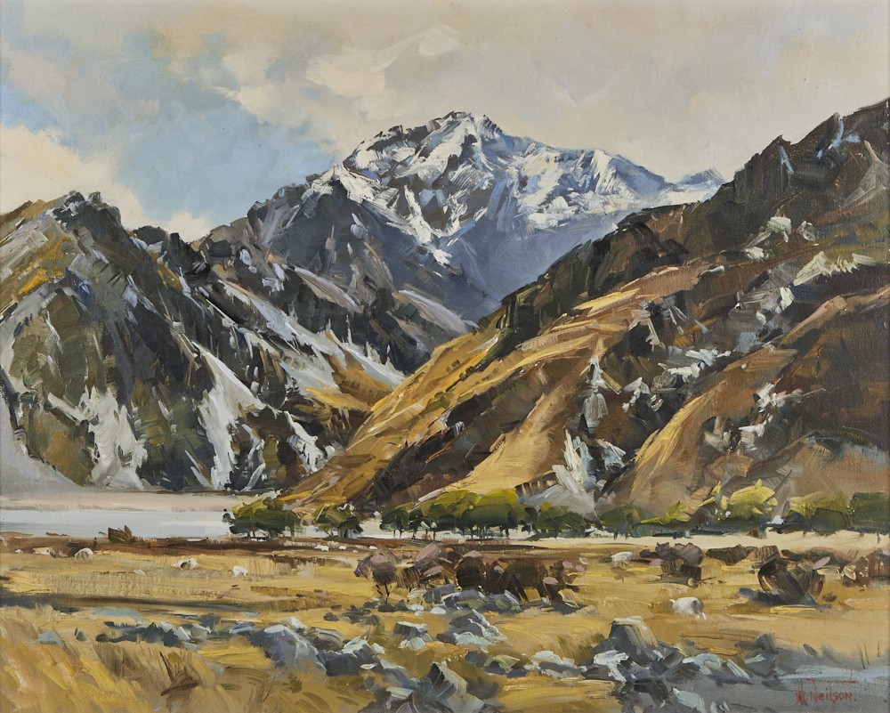 Don R. Neilson. 1924-2013 New Zealand - Works in Past Sales