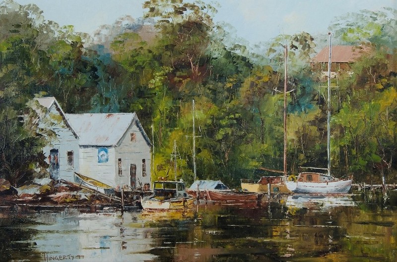 John Francis Hingerty. 1930-. Australia - Works in Past Sales