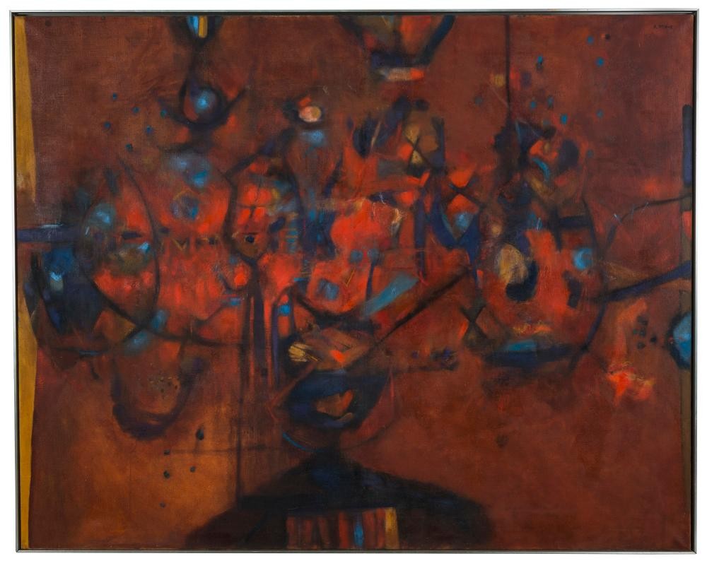 Numbers by medium - Robert Henderson (Bob) Grieve. 1924-2006 Australia