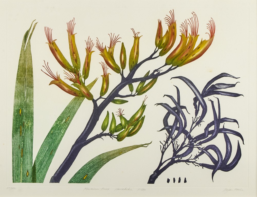 Bryan Poole. 1953-. New Zealand, Britain - Works in Past Sales
