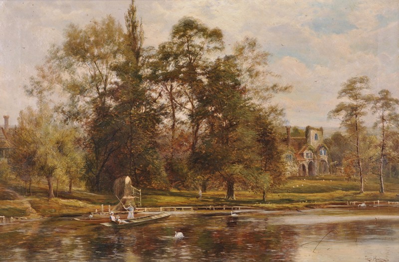 Theodore Hines. Working 1876-90s - Works in Past Sales