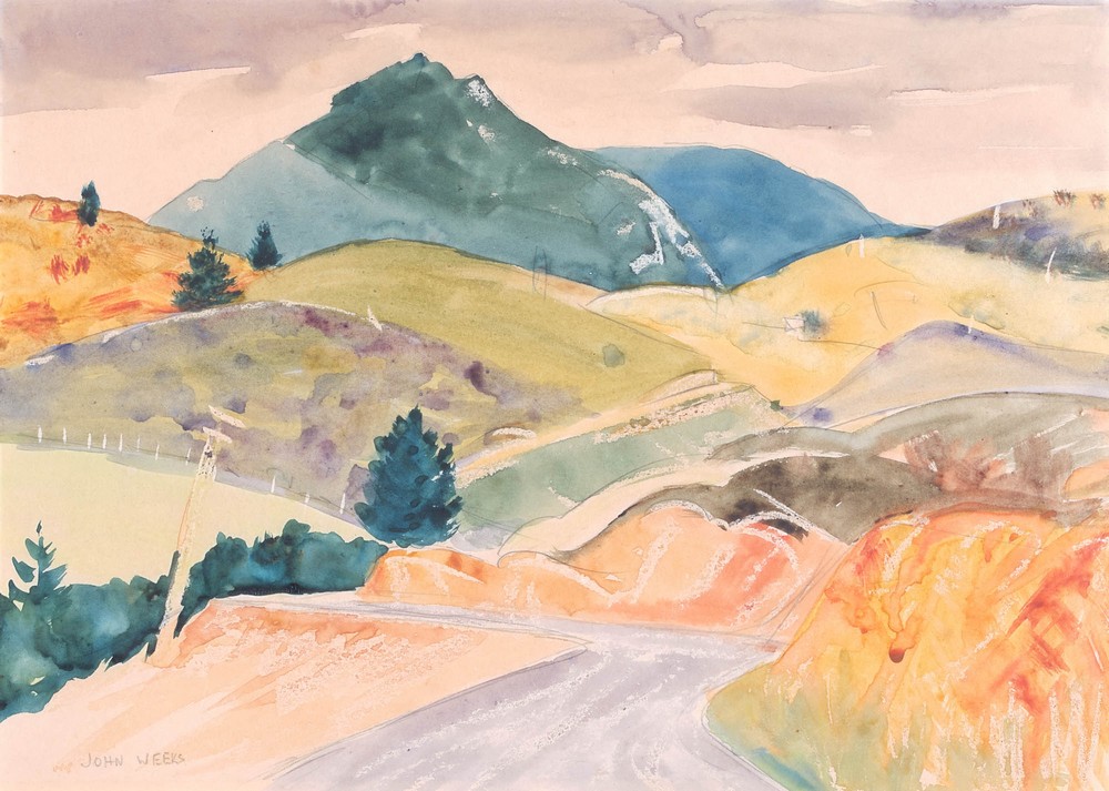 John Weeks. 1888-1965 Britain, New Zealand, Europe - Works in Past Sales