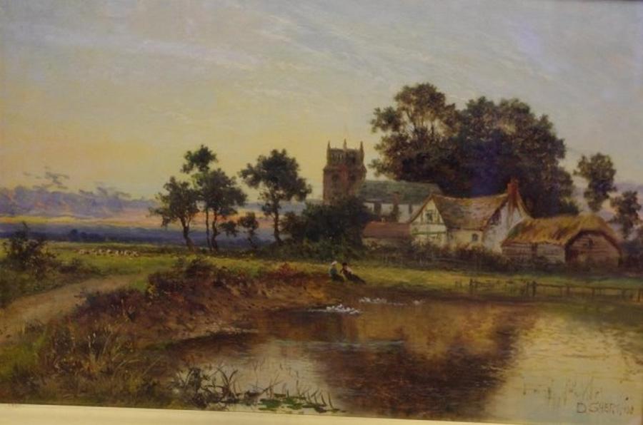 Daniel Sherrin. 1869-1940 - Prices of Art at Auction