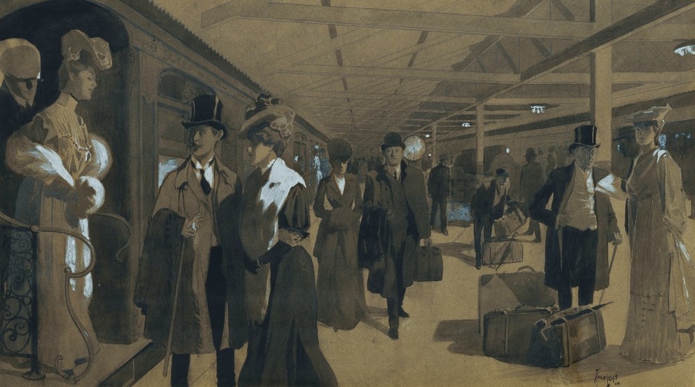 Frederick William Leist. 1878-1945 Britain, Australia - Works in Past Sales