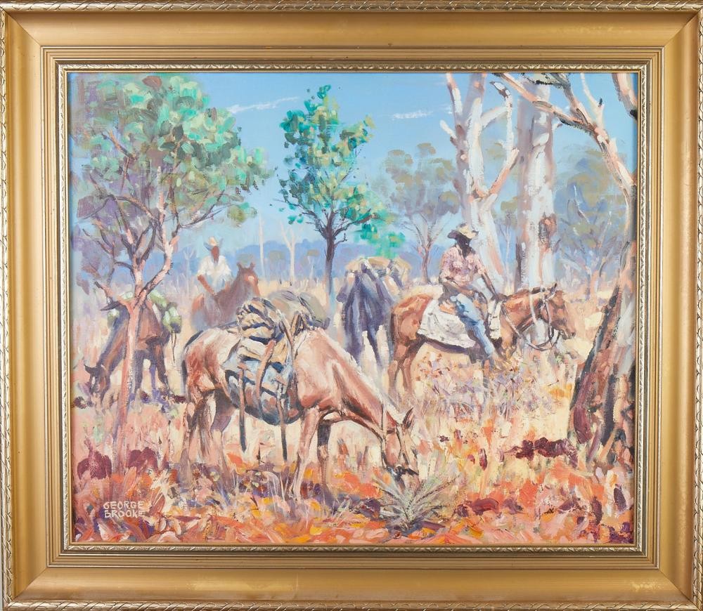George Brooke. 1913-93 Australia - Works in Past Sales