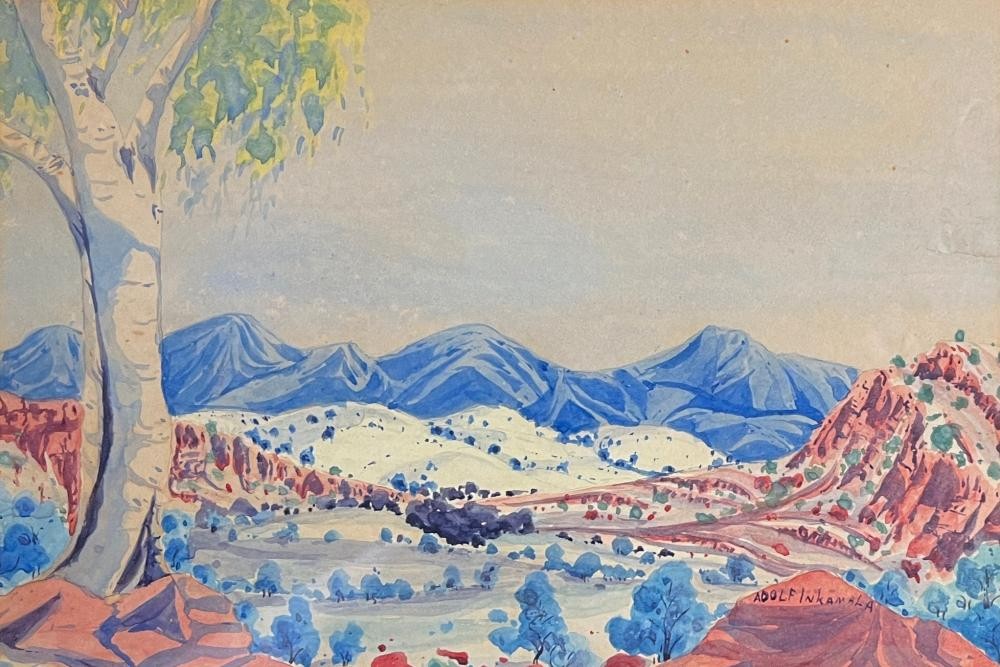 Adolf Inkamala. 1914-60 Australia (Aboriginal) - Works in Past Sales