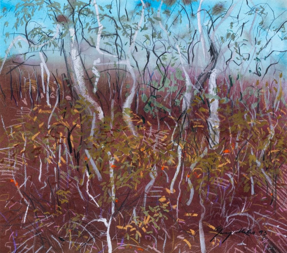 Numbers by medium - Gary Miles. 1949-. Australia