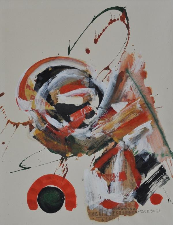 Sam Middleton. 1927-. - Works in Past Sales