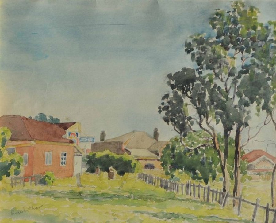 Walter Rowbotham. 1878-1951 Australia - Works in Past Sales