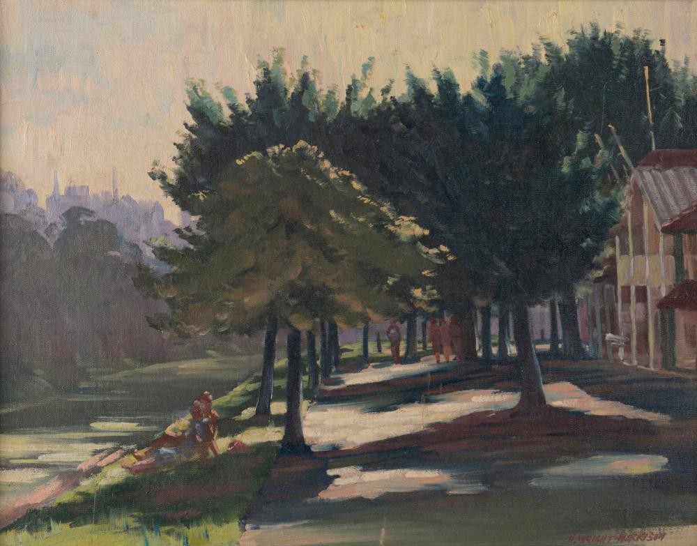 Harold Wright (H. Wright) Harrison. 1897-1964 Britain, Australia ...