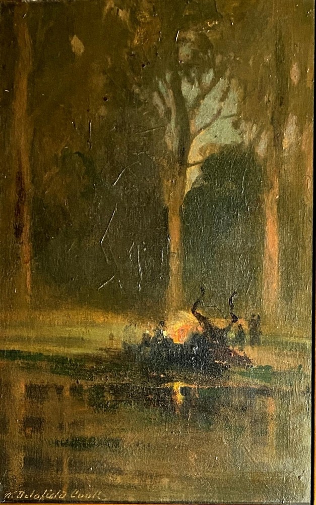 William Delafield Cook, Senior. 1861-1931 Australia - Works in Past Sales