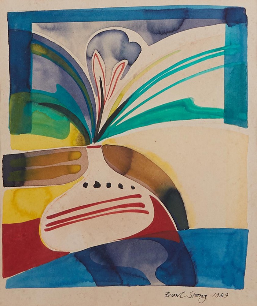 Brian Strong. 1945-. New Zealand - Works in Past Sales