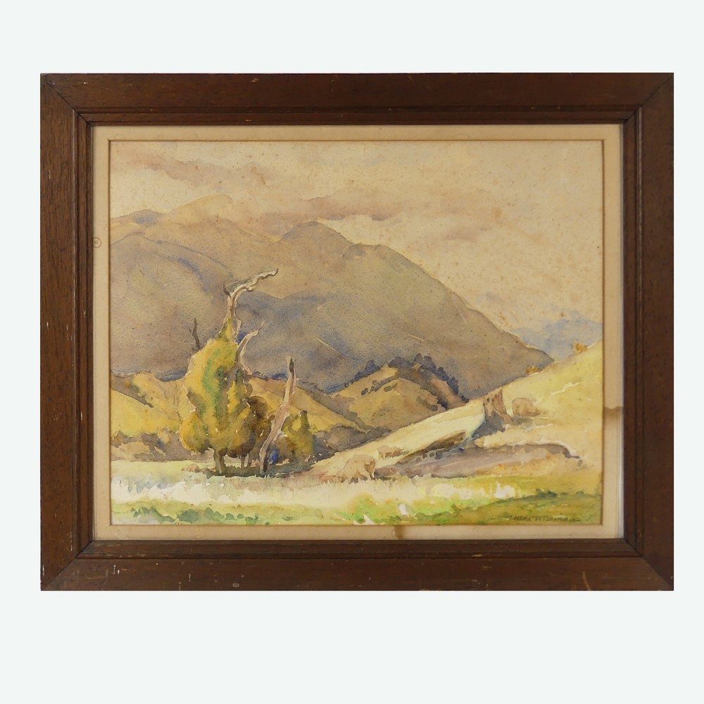 Hilda Alexandra Wiseman. 1894-1984 New Zealand - Works in Past Sales