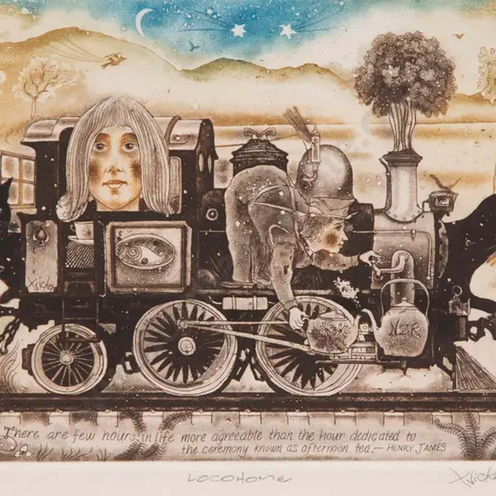 Gary Tricker. 1938-. New Zealand - Works in Past Sales