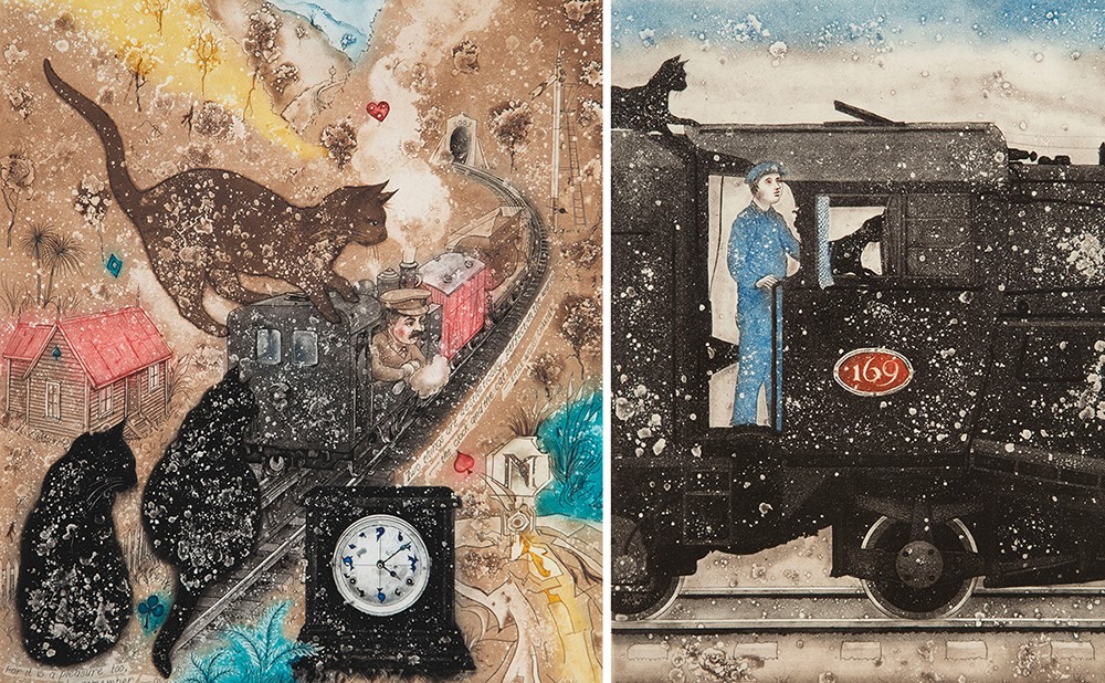 Gary Tricker. 1938-. New Zealand - Works in Past Sales