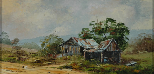 Numbers by medium - John Francis Hingerty. 1930-. Australia