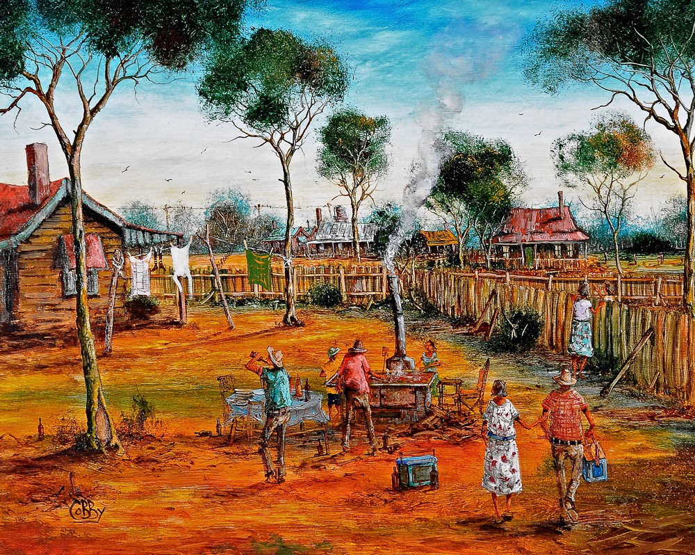 John Cobby. 1957-. Australia - Prices of Art at Auction