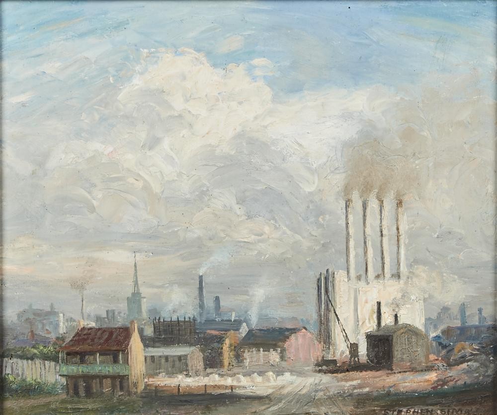 Stephen Sims. Working 1940s-50s Australia - Works in Past Sales