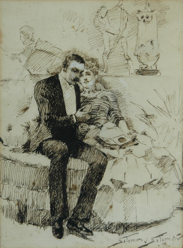 Solomon Joseph Solomon. 1860-1927 - Works in Past Sales