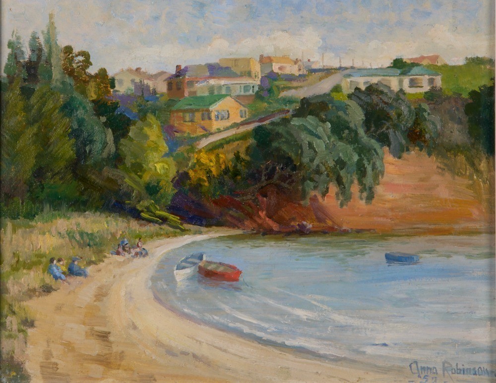 Anna Robinson. 1899-1978 New Zealand - Works in Past Sales