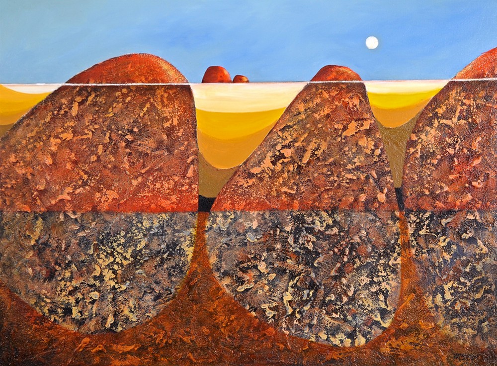 Numbers by medium - Thomas (Tom) Andersen. 1943-2010 Australia