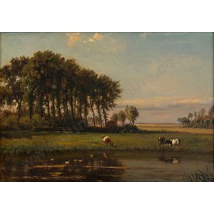 Willem Jan van den Berghe. 1823-1901 - Prices of Art at Auction