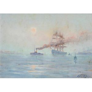 Arthur Edgar Jones. 1871-1960 Australia - Prices of Art at Auction