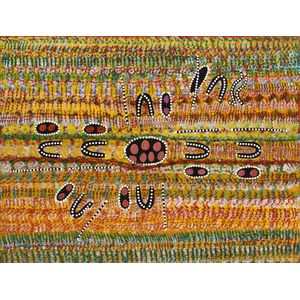 Bessie Liddle. 1927-. Australia (Aboriginal) - Prices of Art at Auction