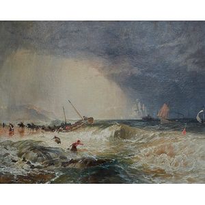 James Baker Pyne. 1800-70 - Works in Past Sales