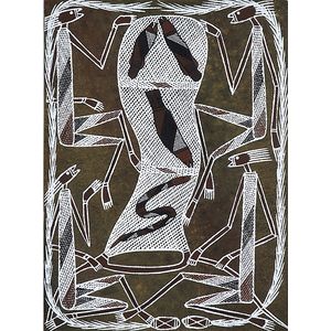 Graham Badari. 1962-. Australia (Aboriginal) - Works in Past Sales