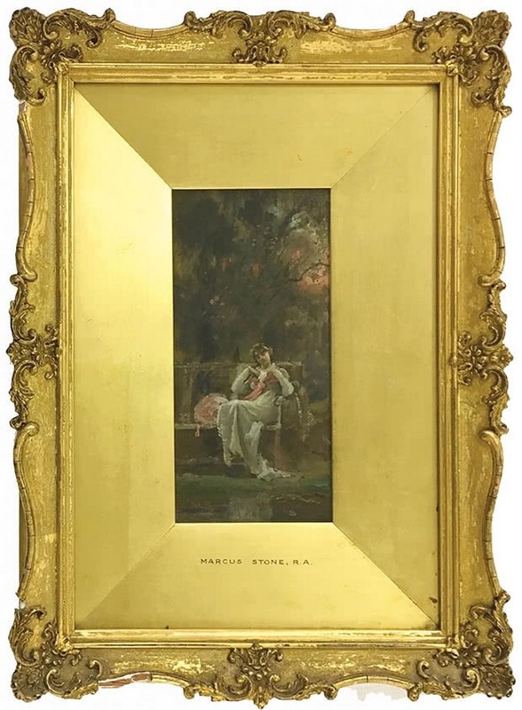 Marcus Stone. 1840-1921 - Works in Past Sales