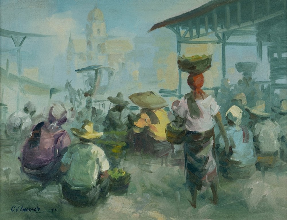 Cesar Amorsolo. 1903-98 - Works in Past Sales