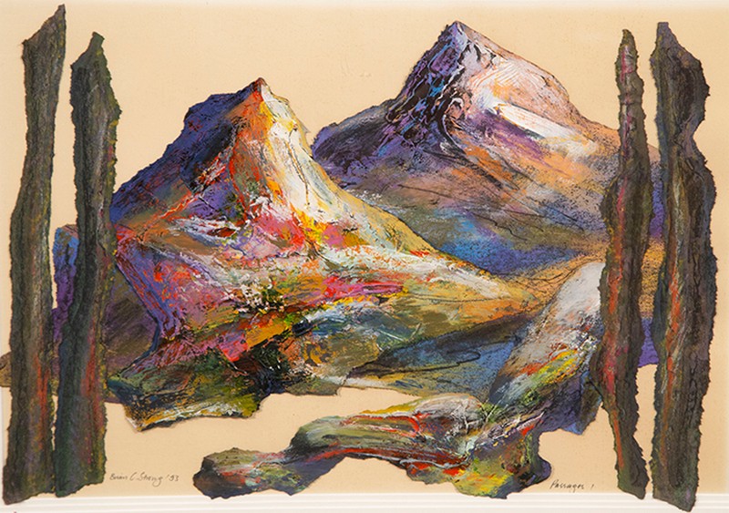Brian Strong. 1945-. New Zealand - Works in Past Sales