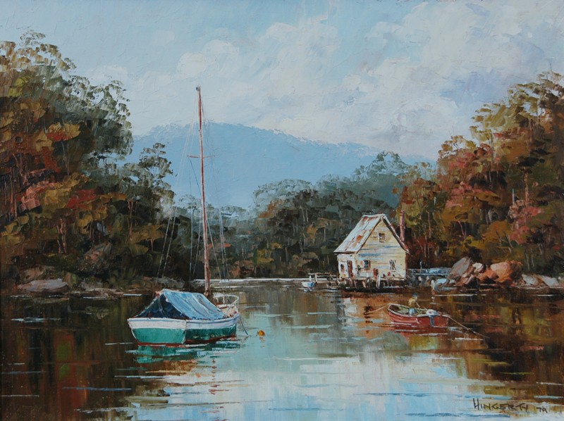 Numbers by medium - John Francis Hingerty. 1930-. Australia