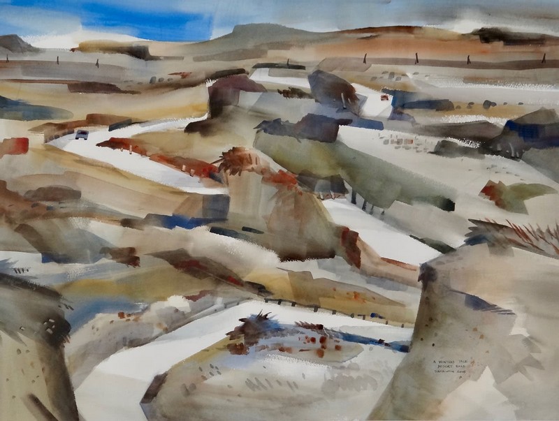 Ted Sherwin. Working 1980s-2000s New Zealand - Works in Past Sales