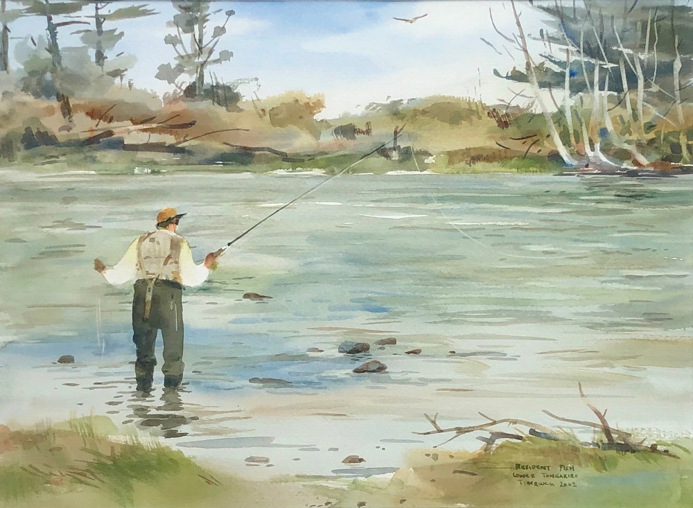 Ted Sherwin. Working 1980s-2000s New Zealand - Works in Past Sales