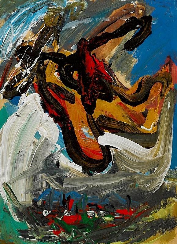 Siegfried Anzinger. 1953-. - Works in Past Sales