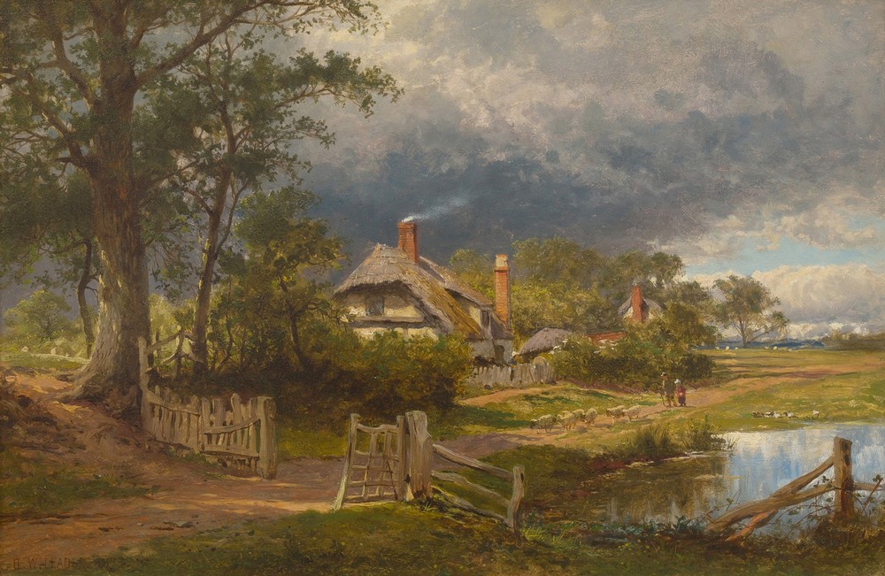 Benjamin William Leader. 1831-1923 - Works in Past Sales