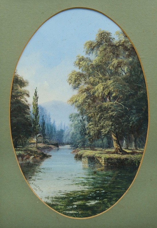 Louis Frank. c1830-1923 Australia, New Zealand - Works in Past Sales