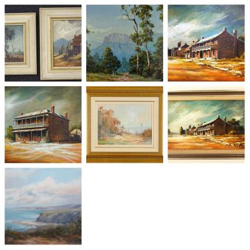 William (Bill) Freeman. Working c1988 Australia - Prices of Art at Auction