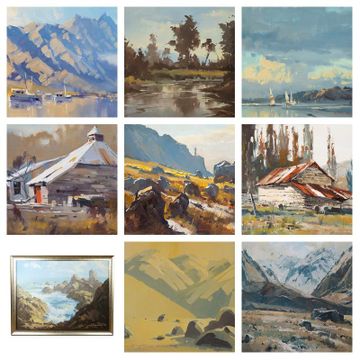 John M. Crump. 1943-. New Zealand - Prices of Art at Auction