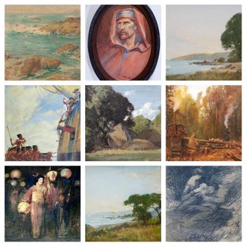 Richard Wallwork. 1882-1955 Britain, New Zealand - Prices of Art at Auction