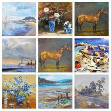 William E. Rees. 1933-. Britain, Australia - Prices of Art at Auction