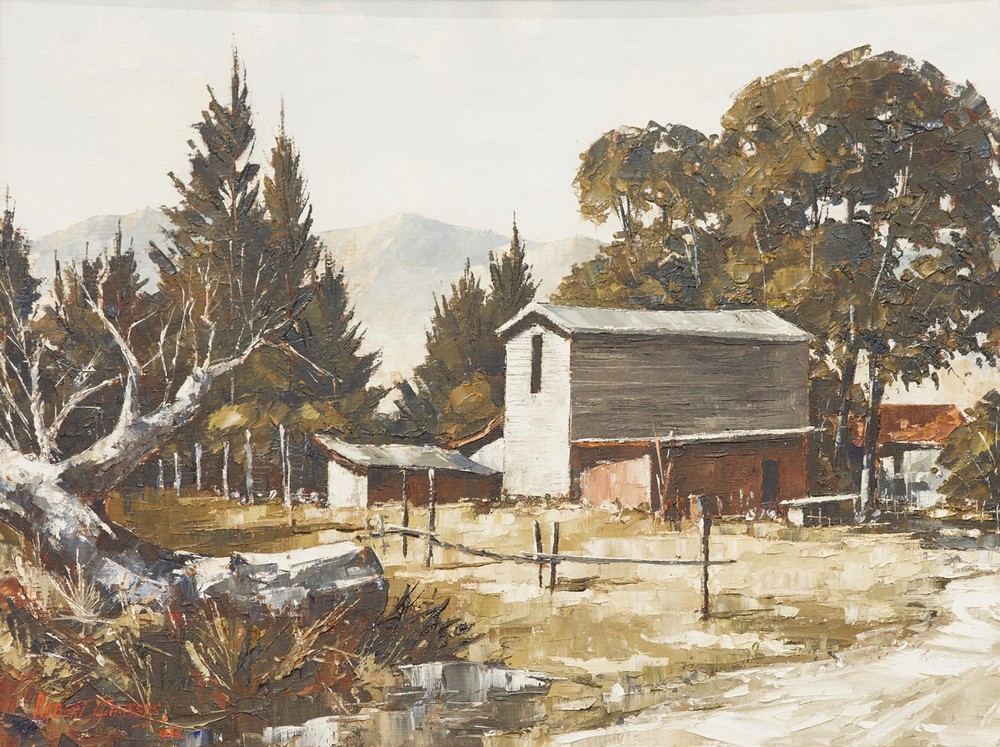 Robert Chilvers. 1924-. New Zealand - Works in Past Sales