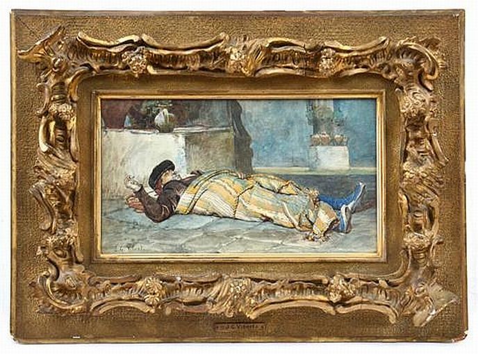 Jean Georges Vibert. 1840-1902 - Works in Past Sales